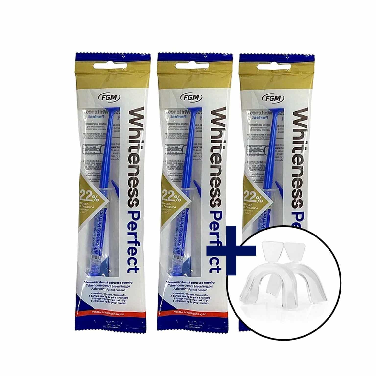 Kit Whiteness Perfect 16% | Clareador Dental FGM